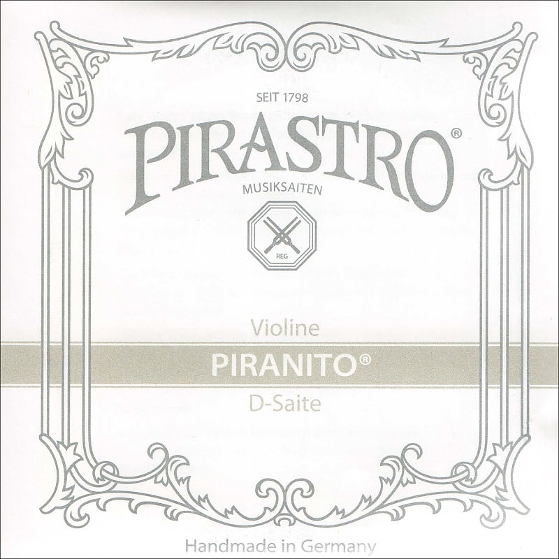 Pirastro Pirastro Piranito 1/2-3/4 Violin D String - | Reverb