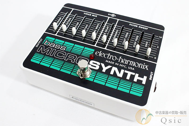 Electro-Harmonix BASS MICRO SYNTHESIZER [MLE24] | Reverb