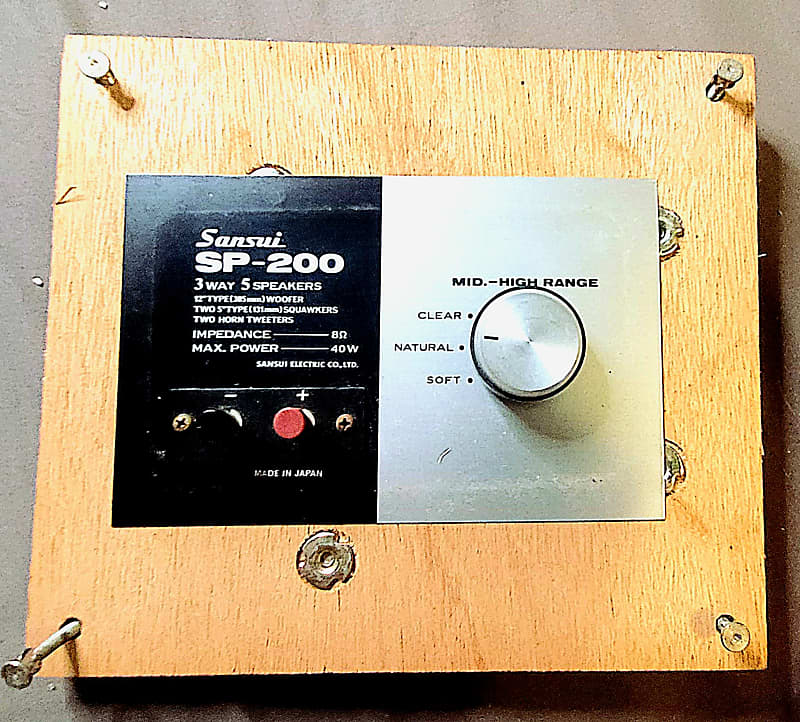 Sansui SP-200 REBUILT CROSSOVER NETWORK RECAPPED WITH LOW ESR | Reverb