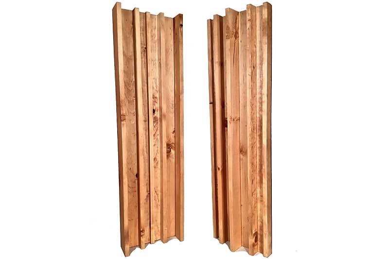 COLUMN SLAT DIFFUSER PAIR (Set of 2) - Golden Pecan 4ftx1ft | Reverb