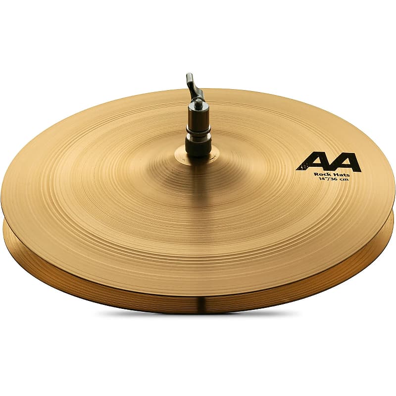 Sabian 14" AA Rock Hi Hat Cymbals (Pair) | Reverb