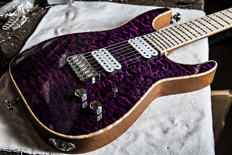 Jackson Custom Shop 7 String Soloist | Reverb