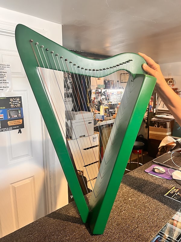 Harpsicle 26 String Harp Unknown - Kelly Green | Reverb
