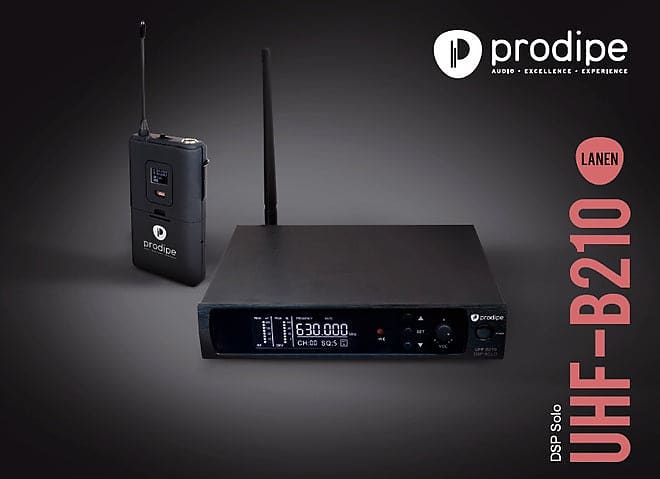 Prodipe UHF-B210 DSP Solo Wireless System & P2L Lavalier | Reverb UK