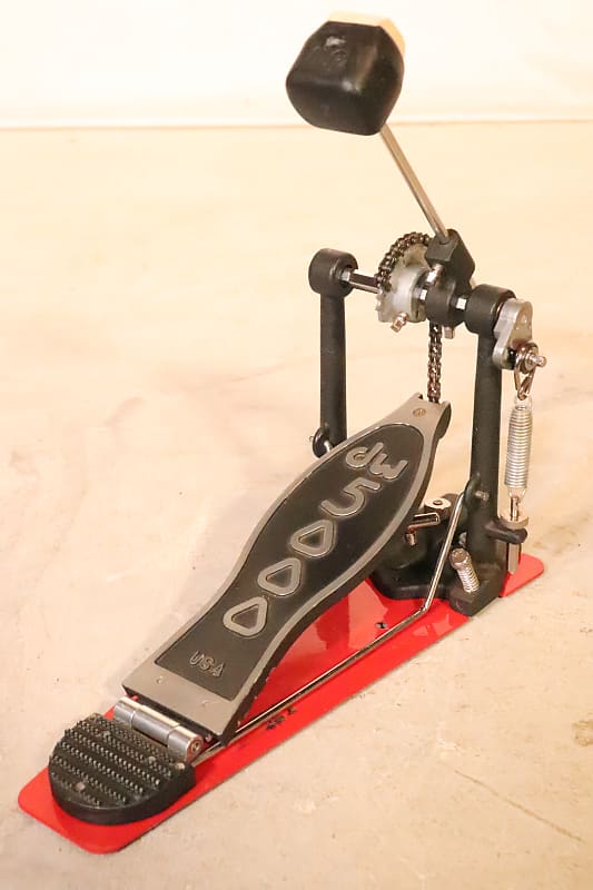 DW 5000 Single Chain Bass Drum Kick Pedal Solid Base #2 | Reverb