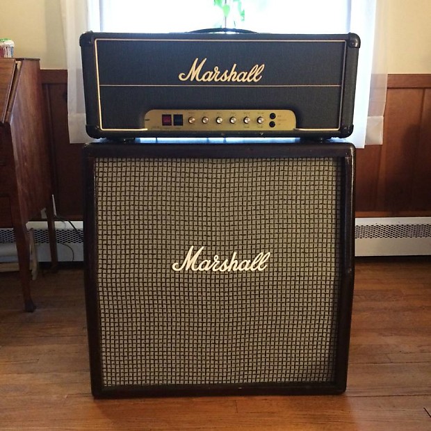 Vintage Marshall Halfstack: 1979 JMP 2203 Head and 1977 4x12 | Reverb