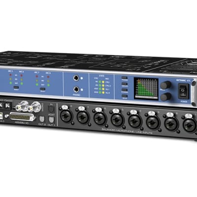 RME OctaMic XTC 8-Channel Mic PreAmp & AD Converter | Reverb