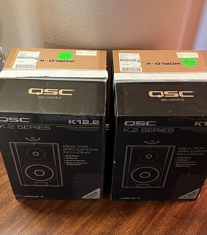 QSC K12.2 - K.2 Series Active Powered Loudspeaker, 2-Way, | Reverb