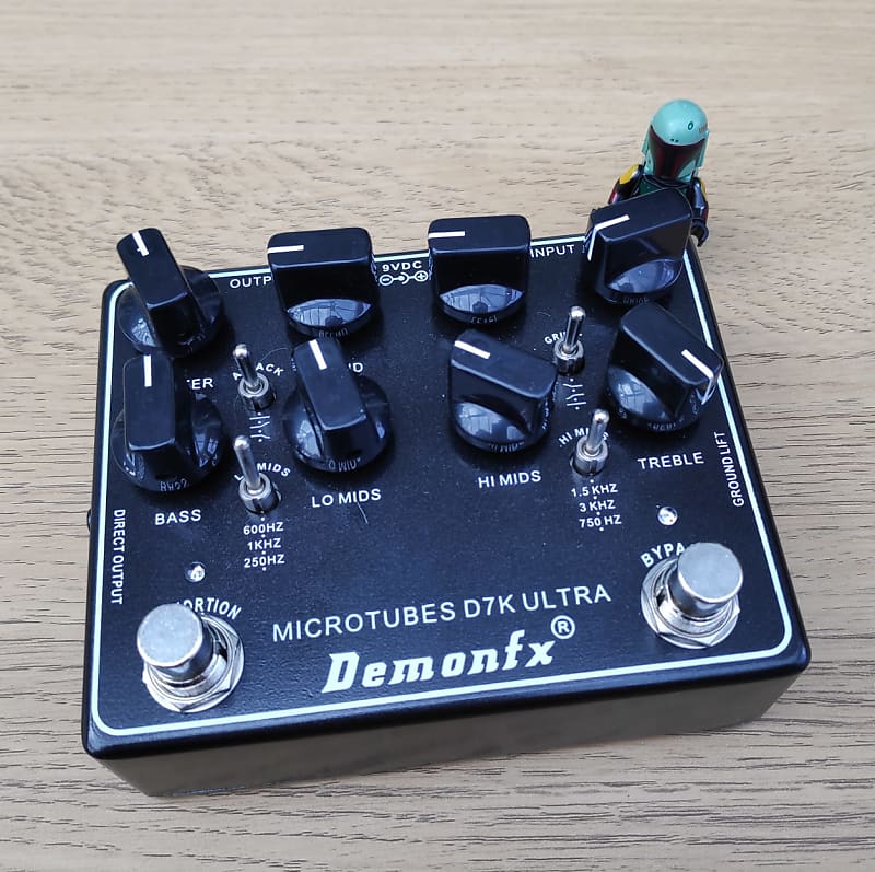 Demonfx Microtube D7K Ultra Bass Preamp Pedal | Reverb
