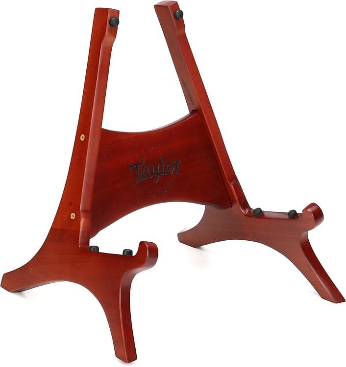 Taylor Guitar Stand - Mahogany Dark Finish | Reverb