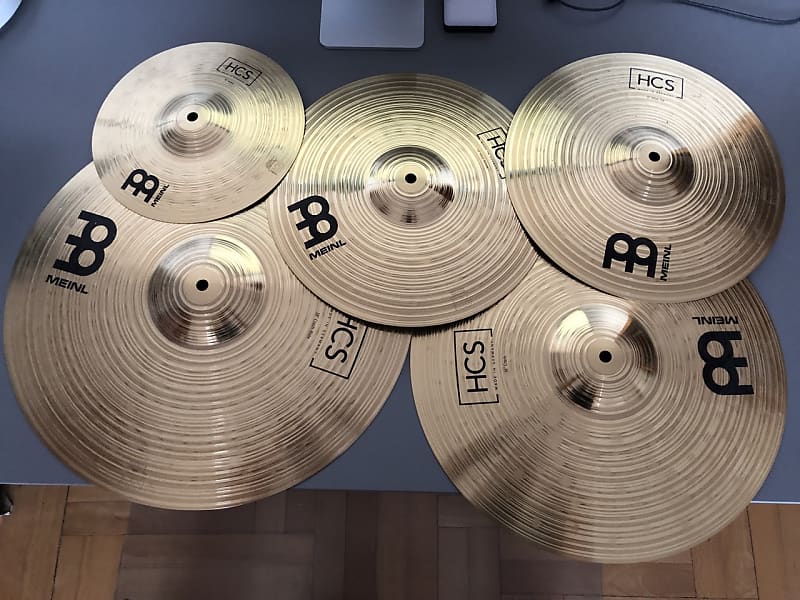 Meinl HCS cymbals set pack of 5 10" 13" 16" 18" | Reverb