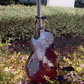 Beautiful Custom Abalone Shell Inlay LP Style Electric | Reverb