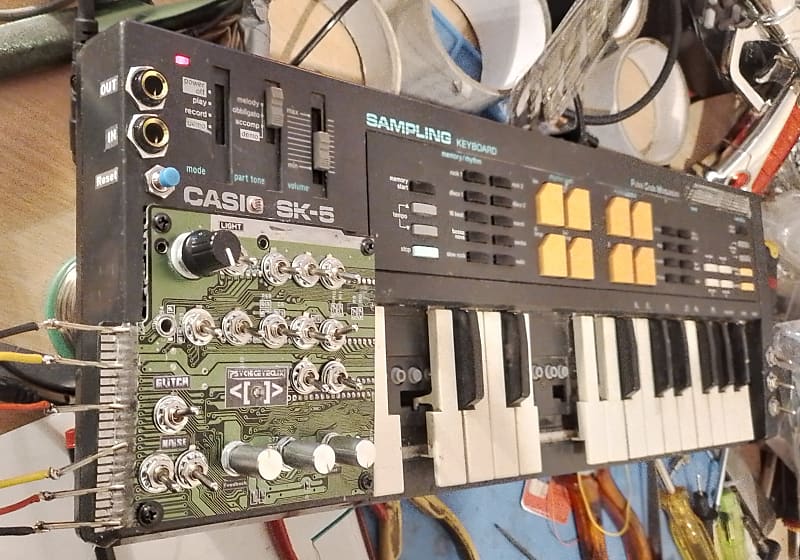 Circuit Bent Casio SK-5 | Reverb