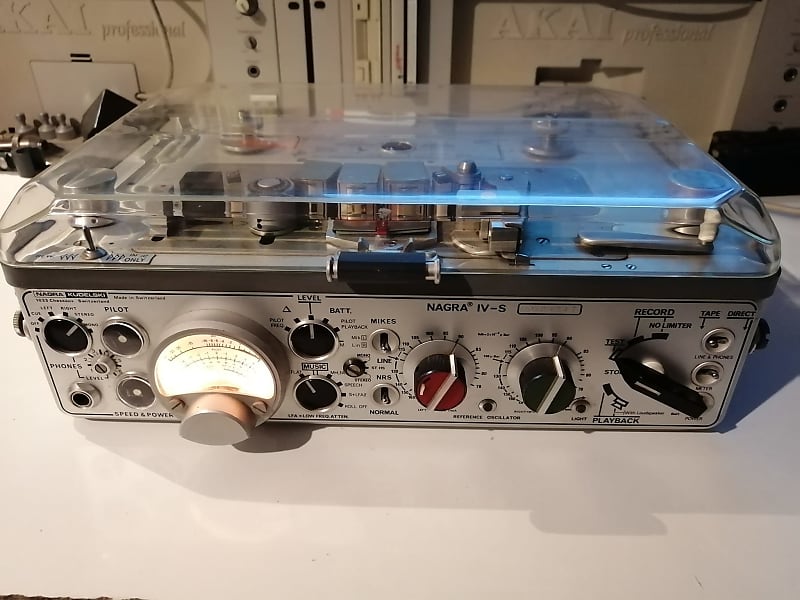 Nagra IV-S avec tête pilote + Alimentation Nagra ATN-2 | Reverb