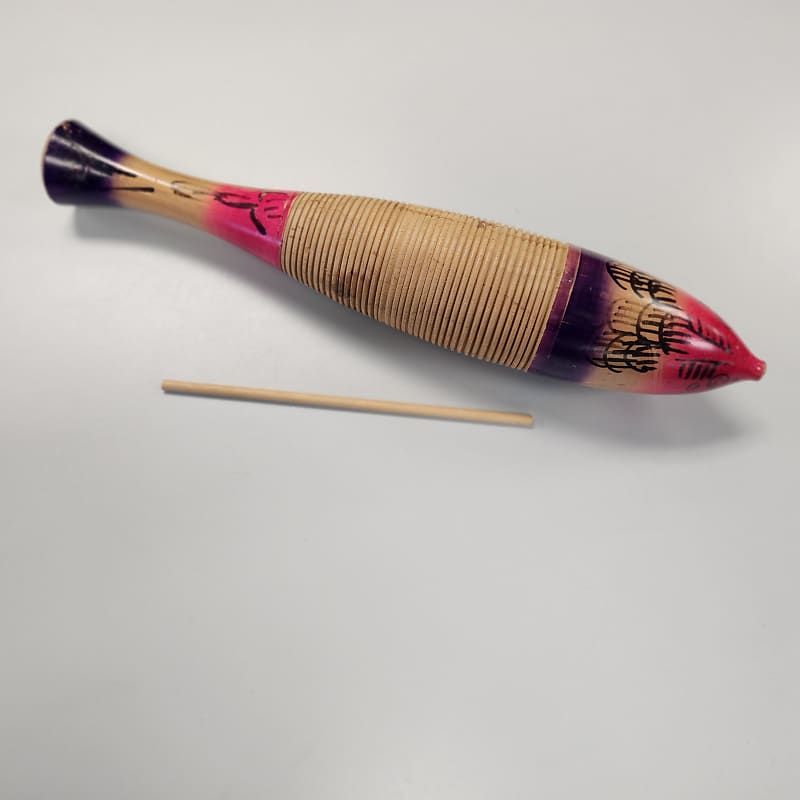 Tri-Color Fish Guiro | Reverb