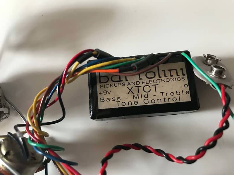 Bartolini XTCT bass preamp assembly 2000's | Reverb UK