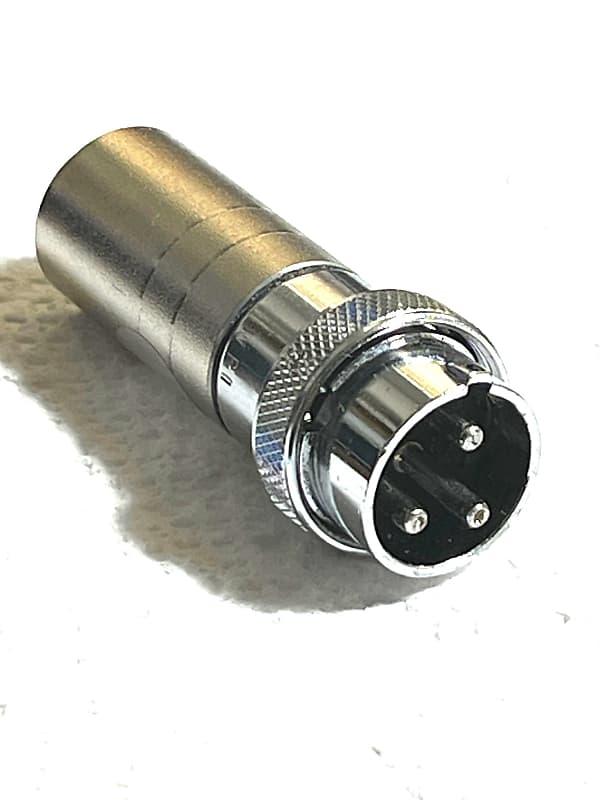Rare Microphone Adapter- 3-Pin Amphenol 91MC3M Connector to | Reverb