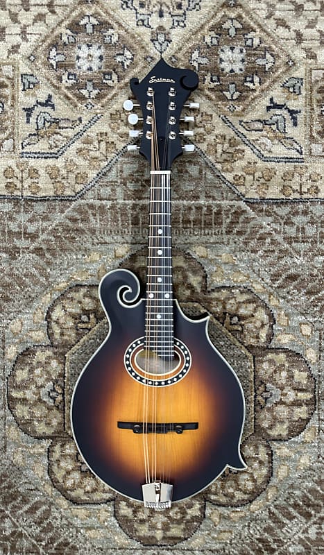 Eastman MD314E-SB F Style Electric Mandolin, K&K pickups w/ | Reverb