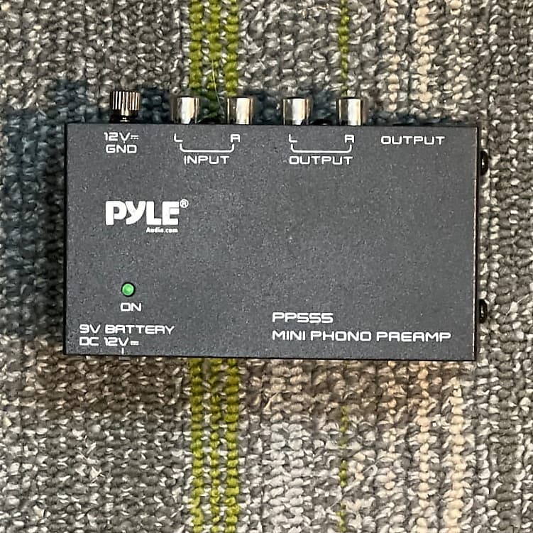 Pyle Pp-555 Black phono preamp | Reverb