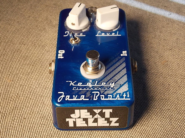 KEELEY JEXT TELEZ JAVA BOOST RANGEMASTER TYPE PEDAL MULLARD | Reverb