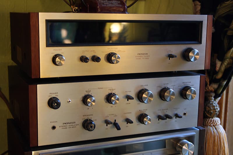 Pioneer SX-600 Integrated Amplifier and TX-800 Tuner 1970s - | Reverb