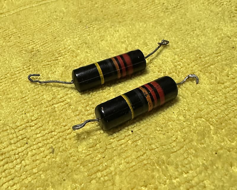 Sprague Bumblebee Caps 1959 (Pair) | Reverb