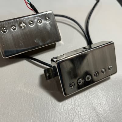 Supro Bolt Bucker Pickup Set 2023 - Brushed Nickel | Reverb