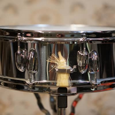 Slingerland 4x14 Buddy Rich Snare Drum - Late 60's - Chrome | Reverb