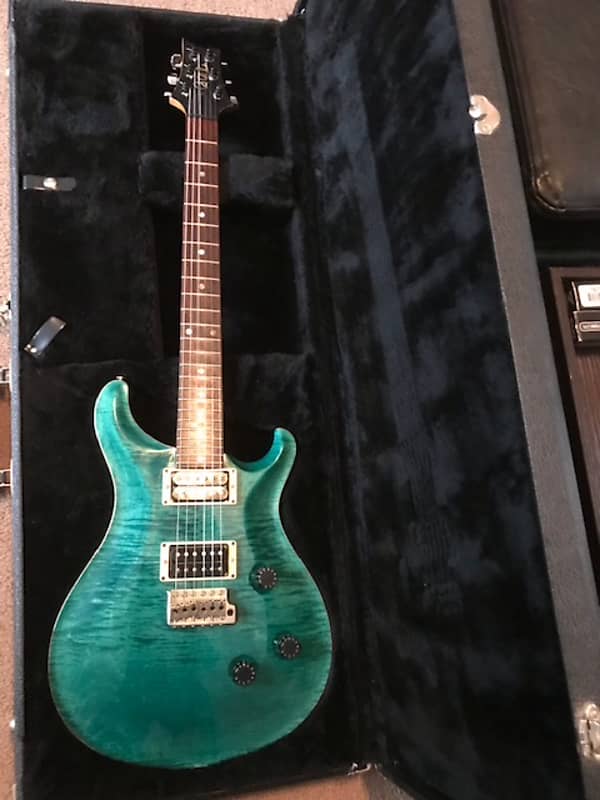 PRS CE 24 Maple Top 1998 Teal | Reverb