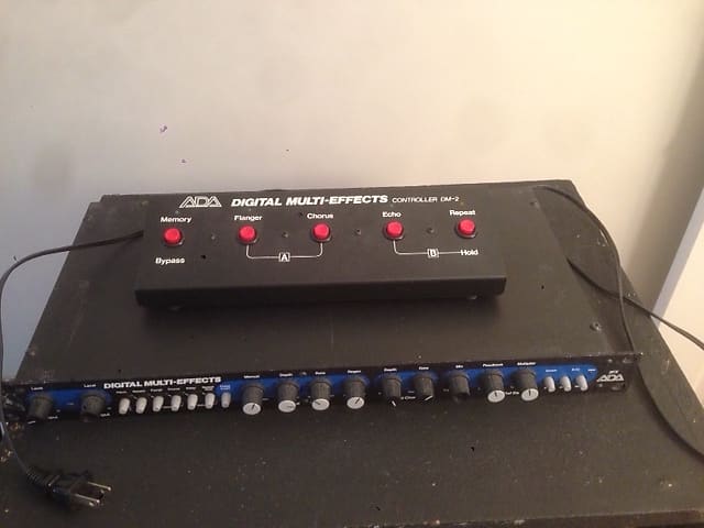 ADA 2FX Multi digital effects processor & DM-2 Foot | Reverb