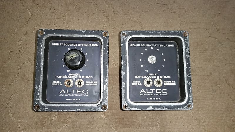 Altec 1221a Crossovers (pair) | Reverb