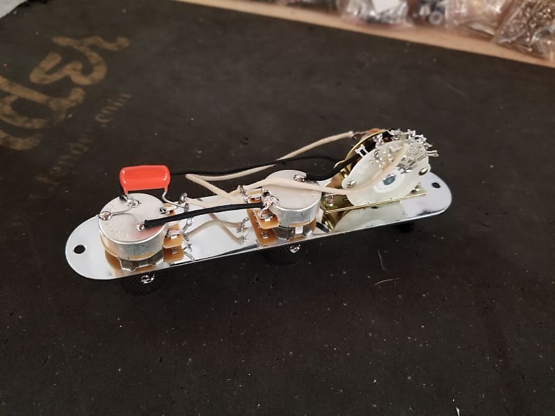 TW Loaded: Loaded Telecaster 4-way Control Plate | Reverb