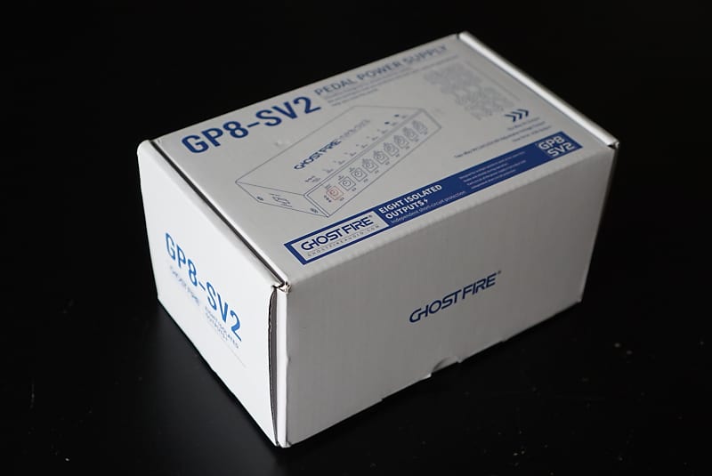 GhostFire GP8-SV2 8-Output Pedal Power Supply and Cables | Reverb