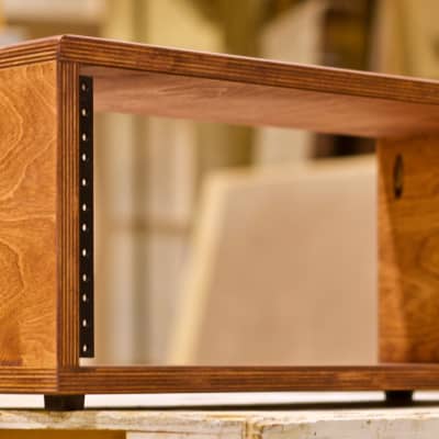 4U Wood Studio Rack - Custom - MelodicRoots.com | Reverb