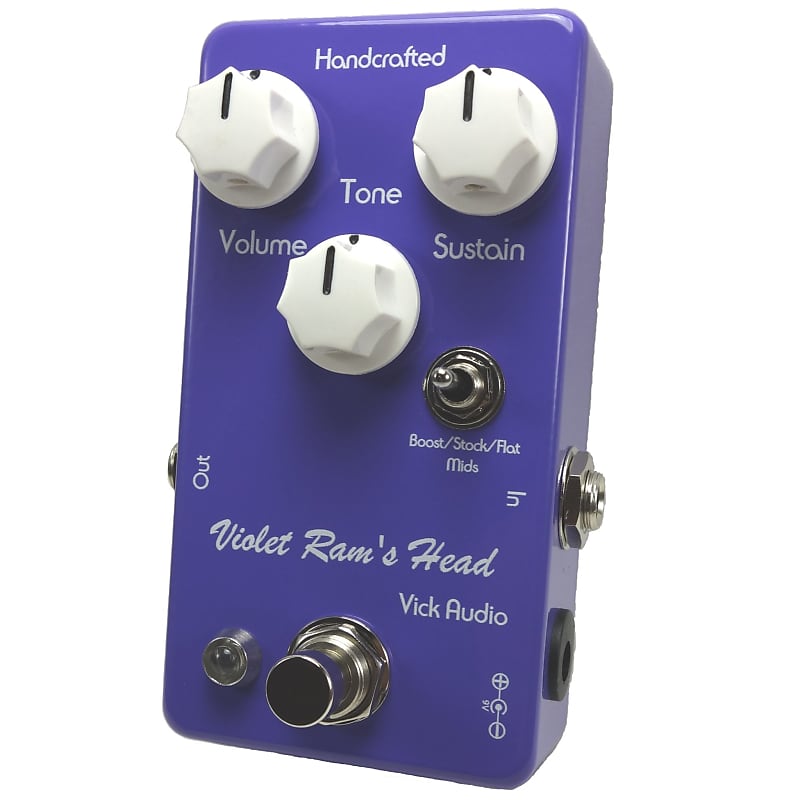 Vick Audio Violet Ram's Head Fuzz | Reverb