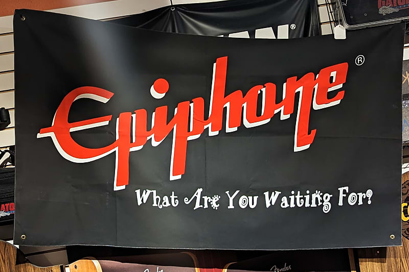 Epiphone Wall Hang Banner | Reverb