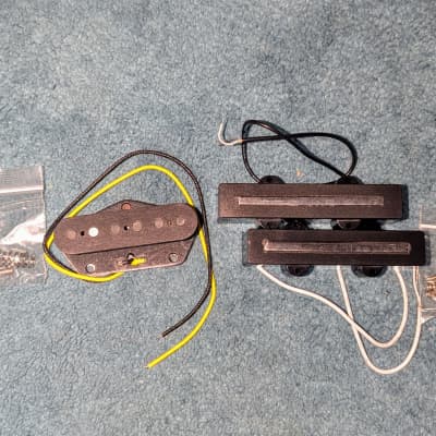 Guitar Madness Hot Rod Rail Telecaster Pickups 2022 Black w/ | Reverb