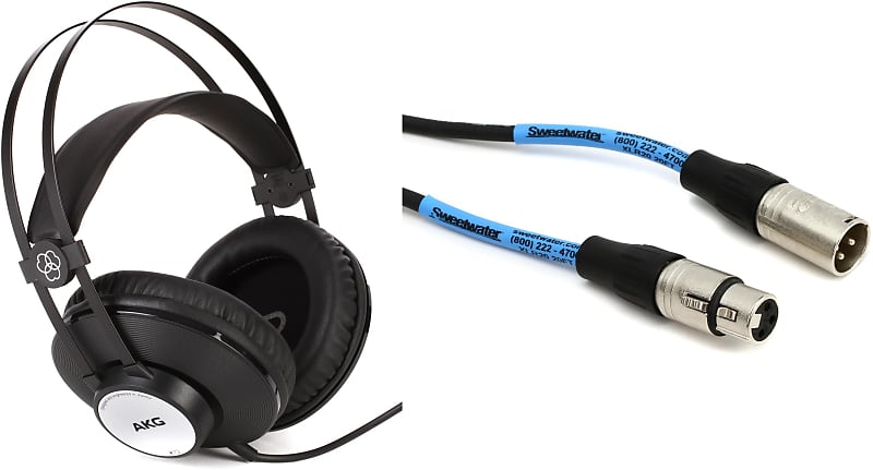 AKG K72 Closed-Back Stereo Headphones Bundle with Pro Co | Reverb