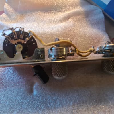 Telecaster Loaded control plate - 1971 fender tele pots | Reverb