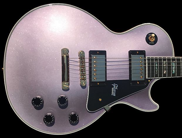 2018 Gibson Les Paul Custom Shop Abalone Lavender Sparkle | Reverb UK