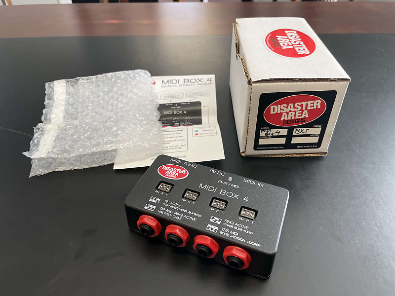 Disaster Area Designs - MIDI Box 4 | Reverb