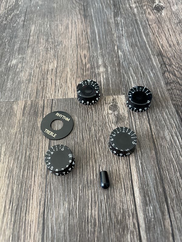 Gibson Speed Knobs Black Genuine Vintage 1990s | Reverb