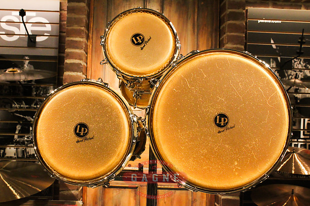 LP Oak Bata Drums 3-piece Set w/Stand | Reverb