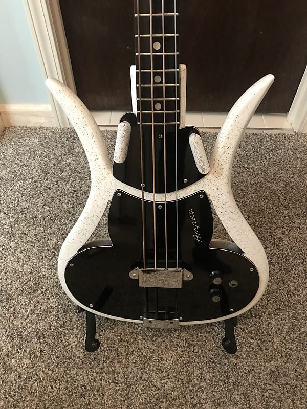 Ampeg ASB 1 Devil Bass 1967 White Sparkle | Reverb