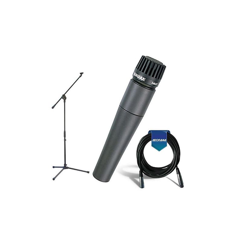Shure SM57-LC Cardioid, Dynamic Handheld Wired Microphone. - | Reverb