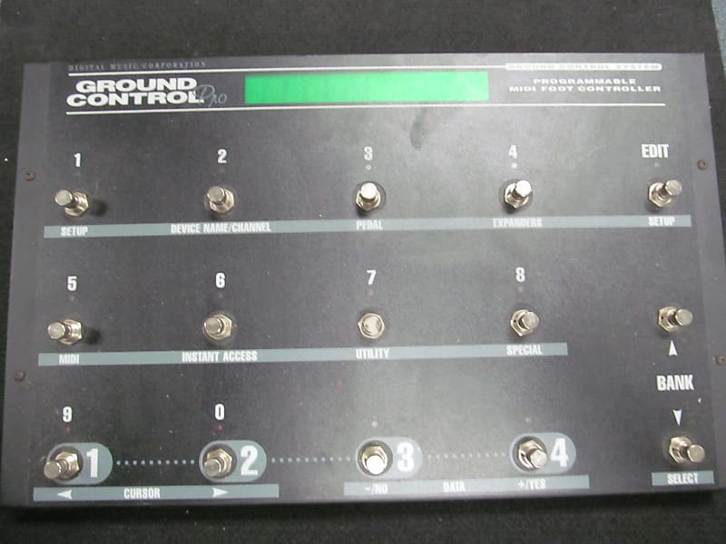 Digital Music Corp. Ground Control Pro Midi Foot Controller | Reverb
