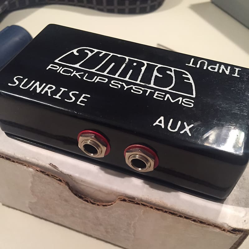 Sunrise SB1 Preamp Buffer Box black | Reverb