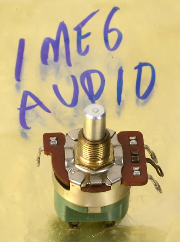 CTS '79 Vintage 1 Meg Audio Taper Push Pull Guitar Pot With | Reverb