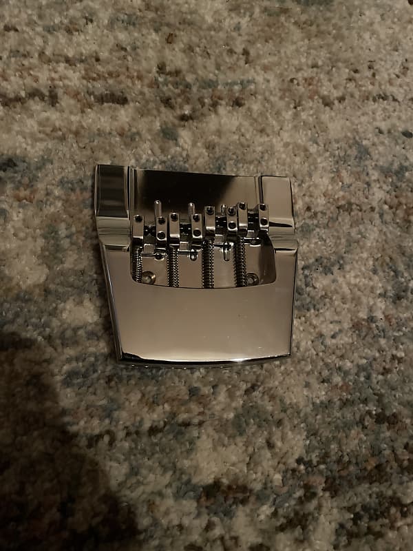 Hipshot 4 String Rickenbacker Bridge 2016 - Chrome | Reverb