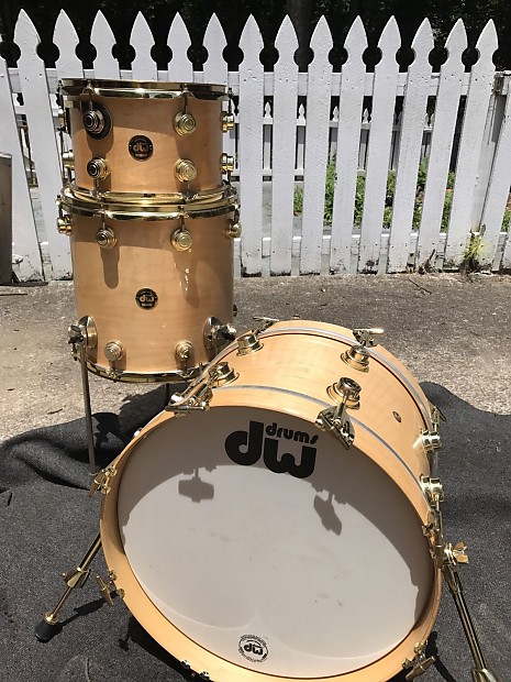 DW Collectors Bop/Jazz kit 12,14,12x18(bass drum) Natural | Reverb